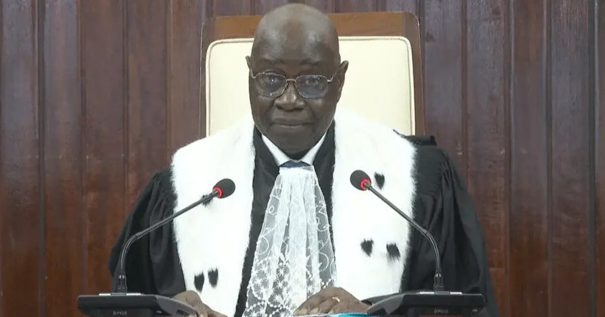 Décès de Mamadou Badio Camara, Président du Conseil constitutionnel ...