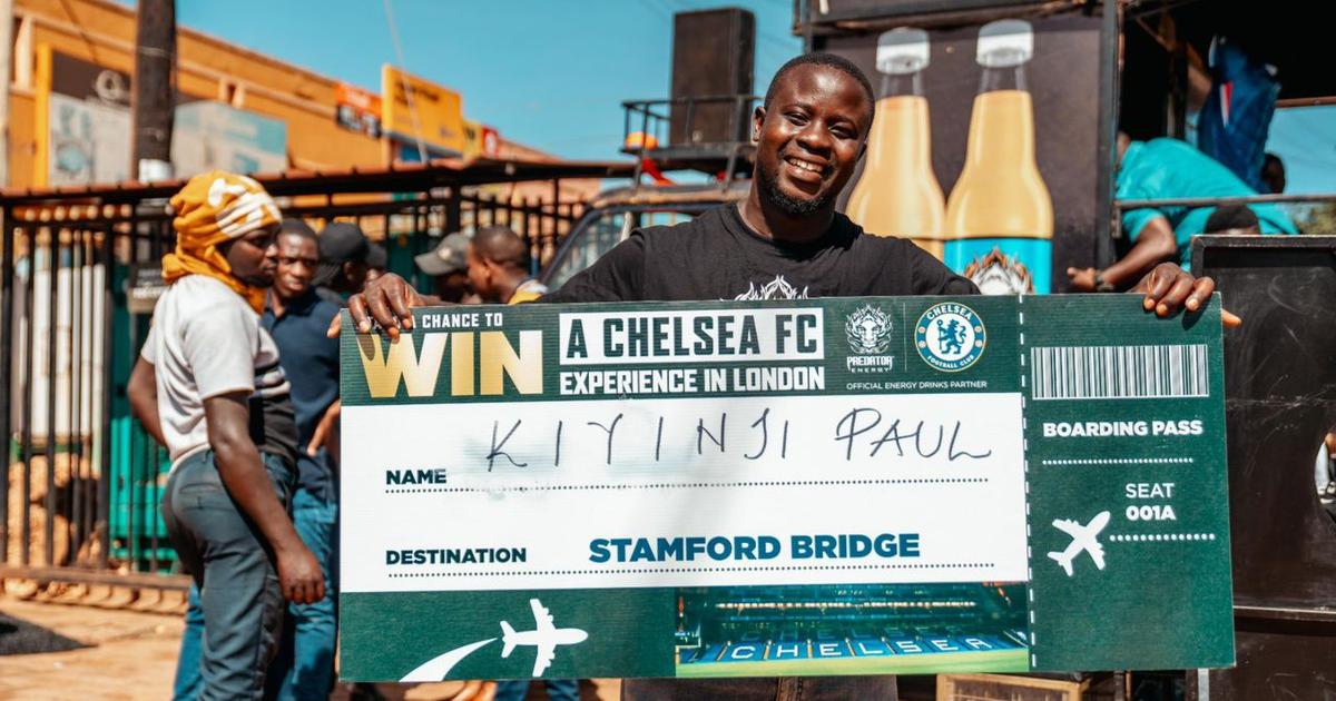 Masaka taxi driver wins trip to watch Chelsea live at Stamford Bridge ...
