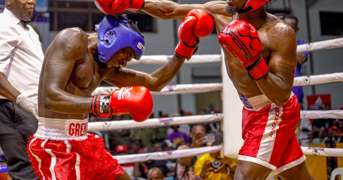 PHOTOS: Rickman defeats Grenade in highly anticipated boxing match ...