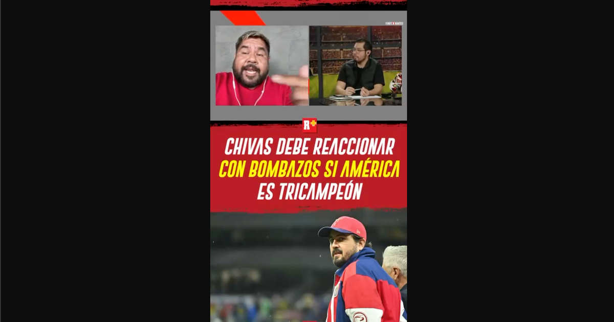CHIVAS debe REACCIONAR con BOMBAZOS si AMÉRICA es TRICAMPEÓN | RÉCORD