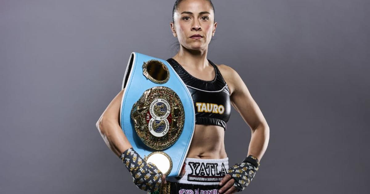 Policía de la CDMX, Irma García, retiene campeonato mundial supermosca ...