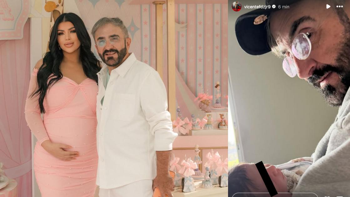 ¡Llega una Fernández más! Nace Isabella, la bebé de Vicente Fernández ...