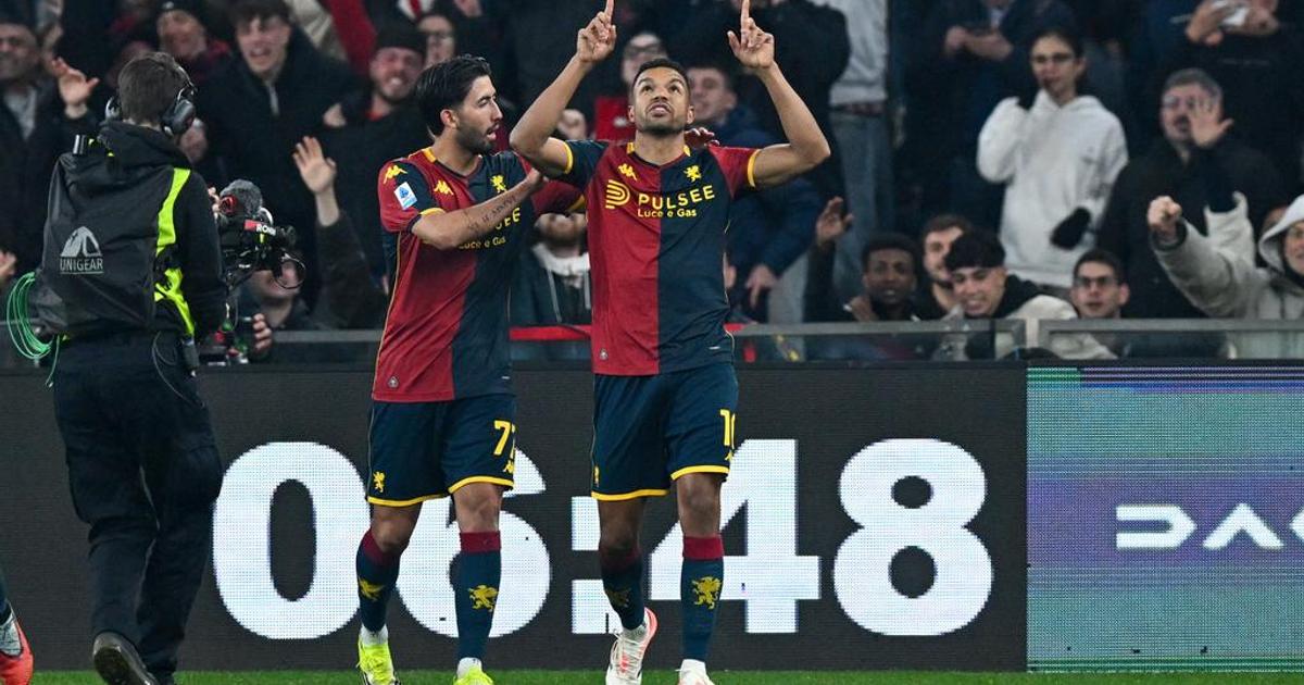 Genoa vence a la Roma con Johan Vásquez como titular | RÉCORD