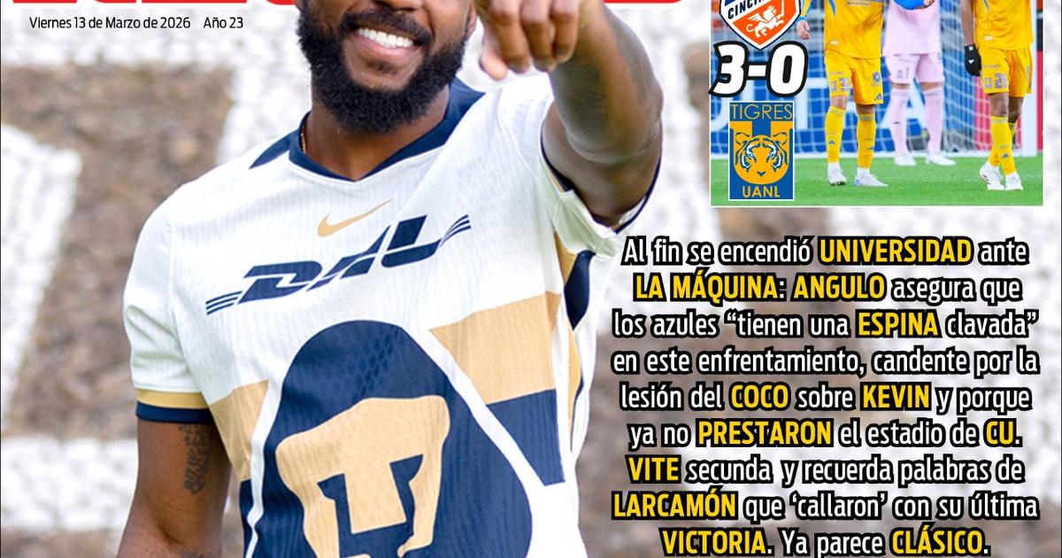 Portada RÉCORD 13 marzo 2026 | RÉCORD