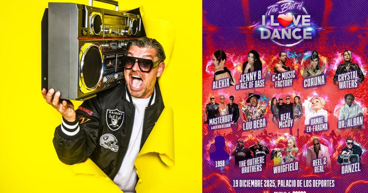 Danzel en I Love Dance 2025: El ícono del eurodance regresa con un show ...