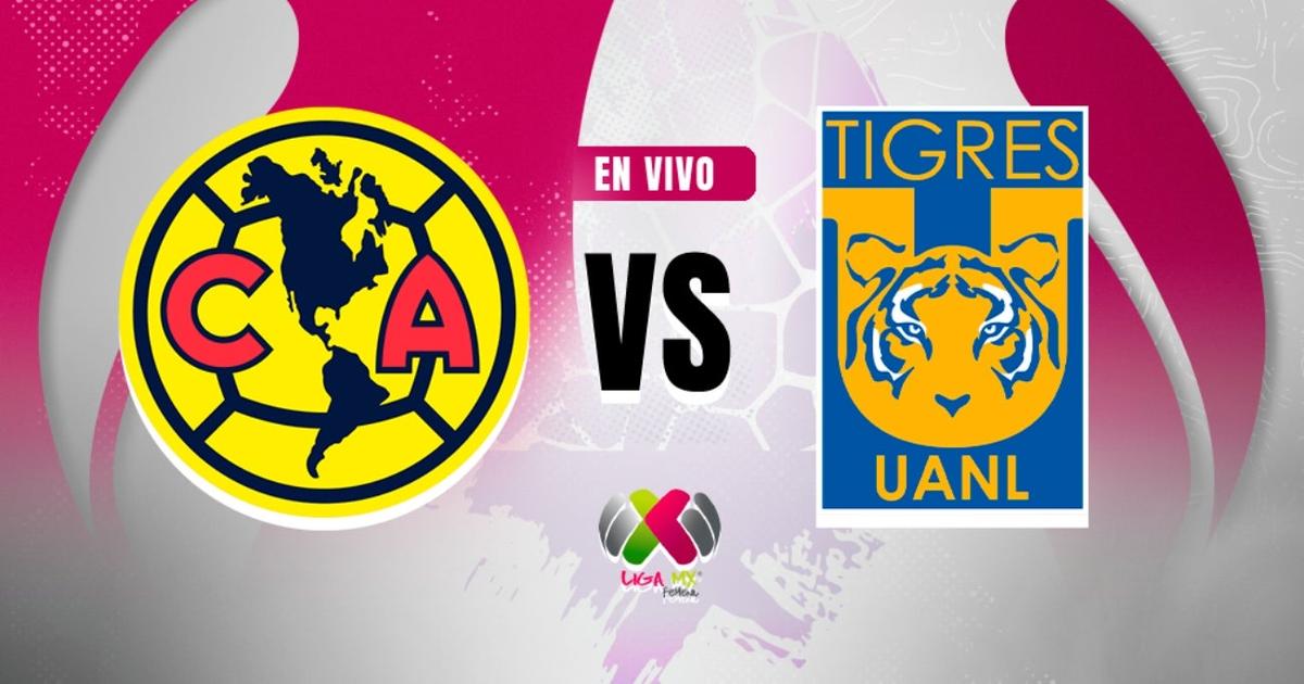 América Femenil vs Tigres Femenil EN VIVO Liga MX Femenil Jornada 15 ...