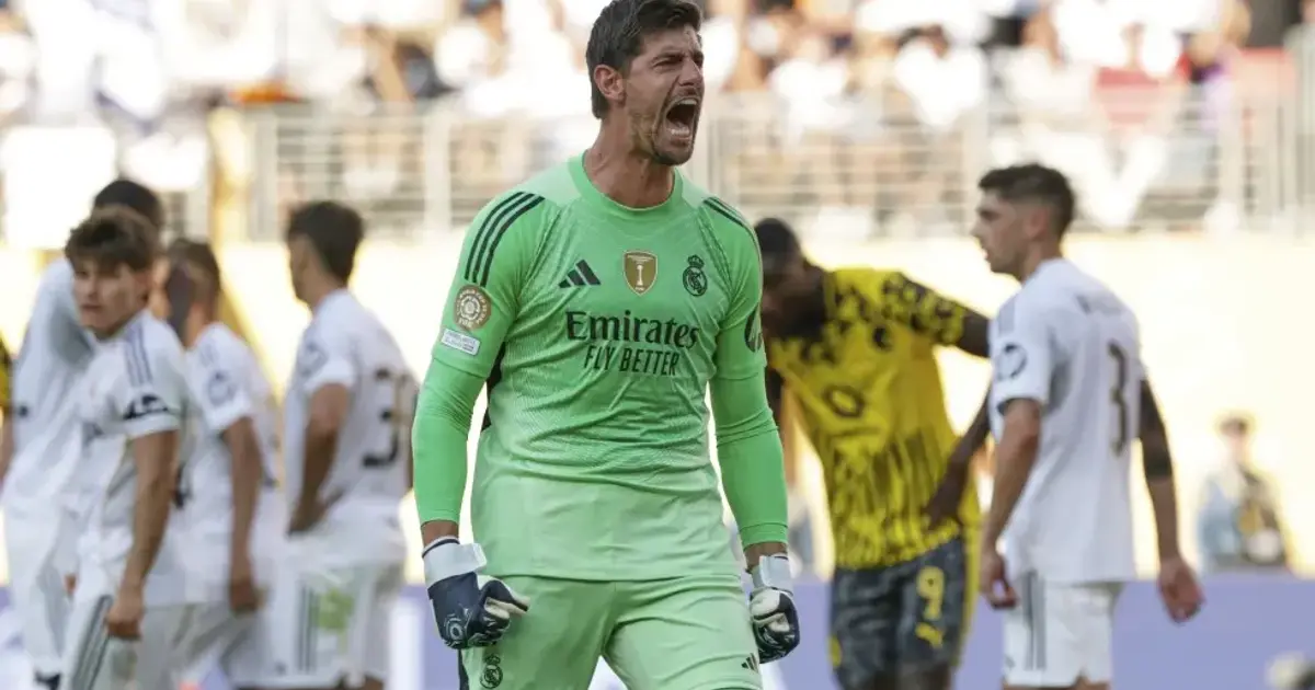 Courtois hace historia en Champions League con dos asistencias en una ...
