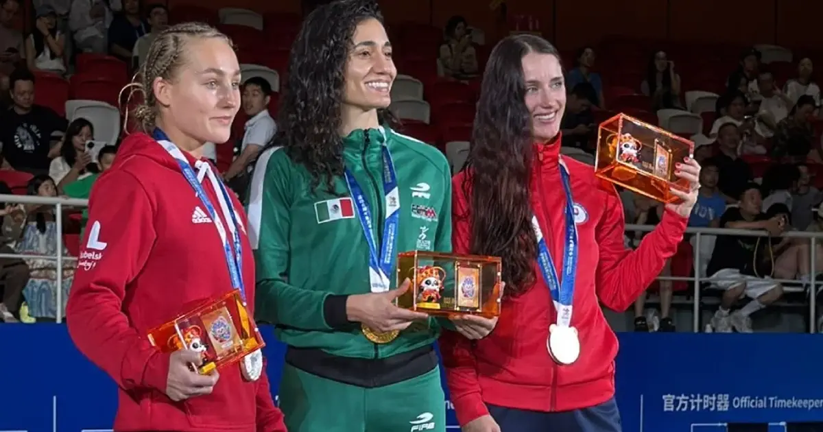 Laura Burgos le dio a México el oro en Muaythai en los Juegos Mundiales ...
