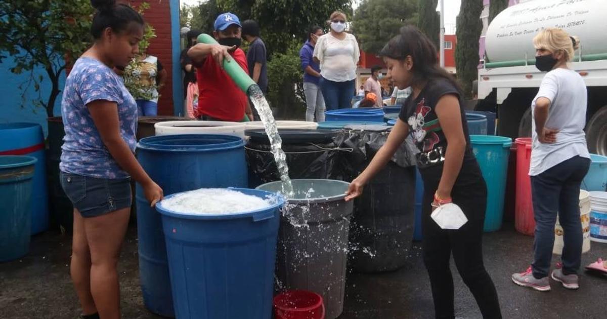 ¡Cortes de agua en CDMX! Conoce las alcaldías y colonias afectadas en ...