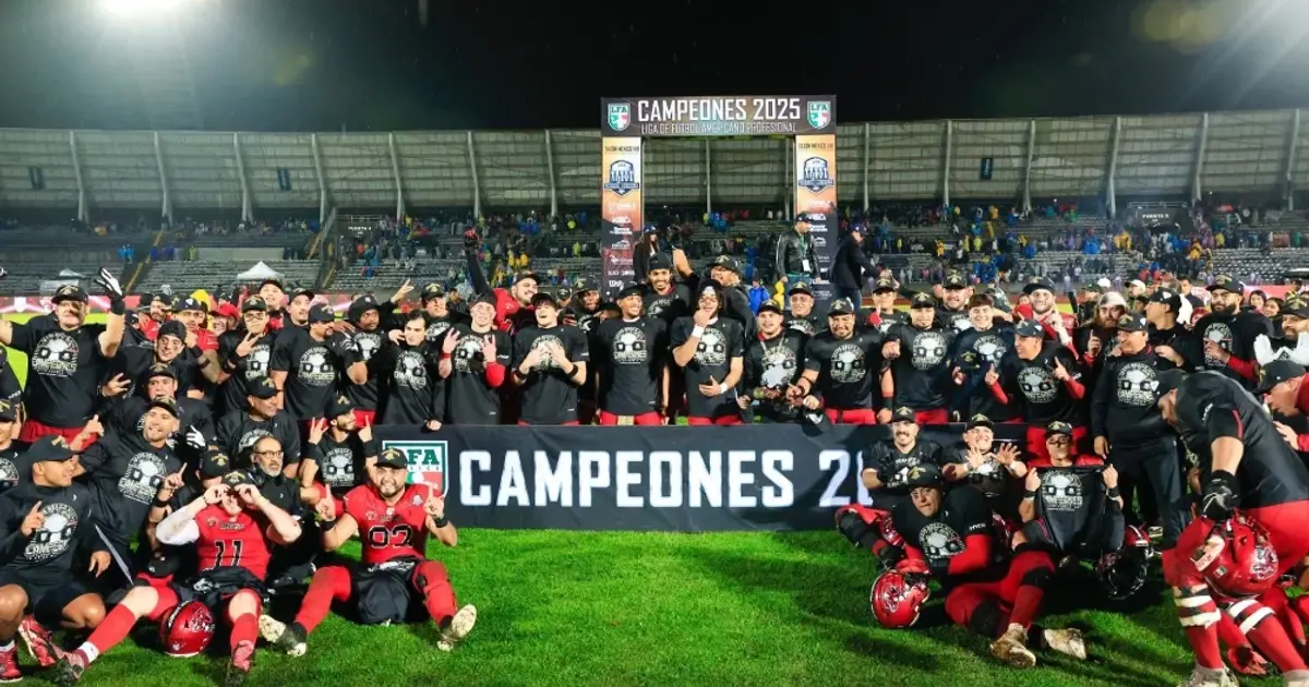 LFA: Mexicas se coronan campeones del Tazón México VIII tras vencer a ...