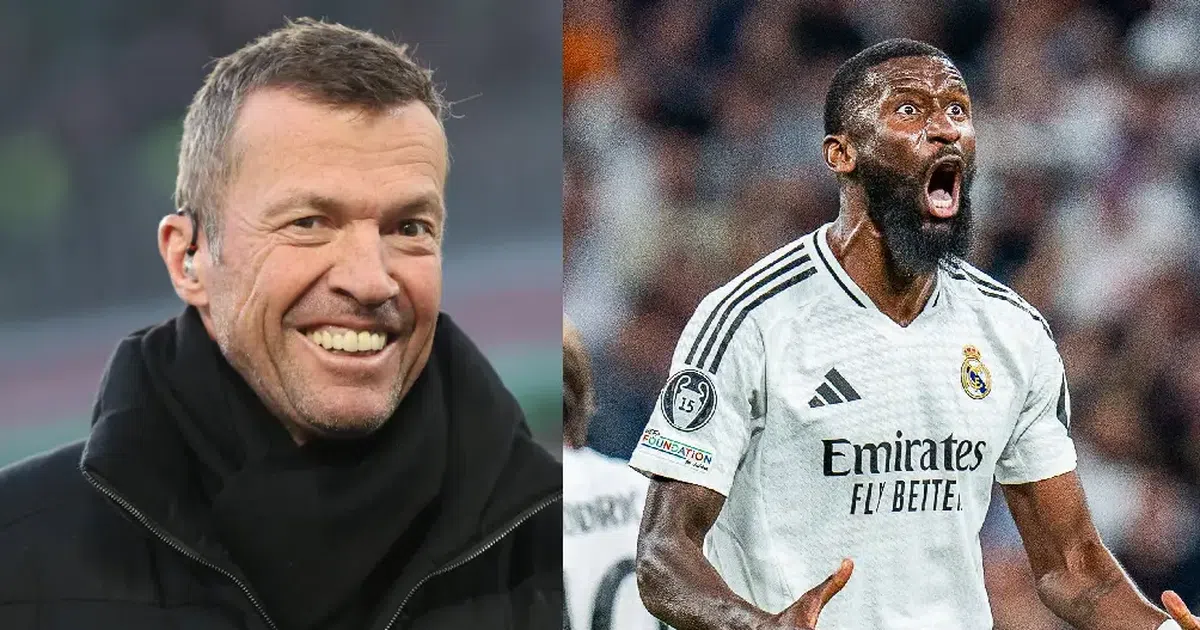 Lothar Matthäus habló sobre el comportamiento de Rüdiger: "Estaba loco ...