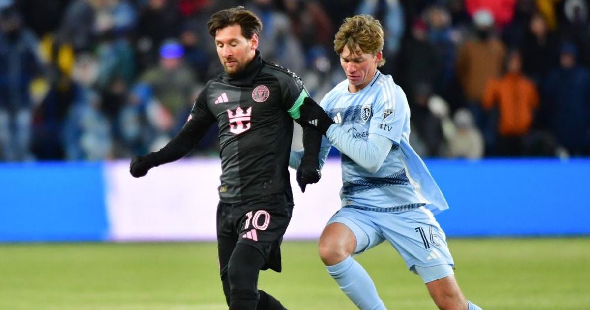 'Gato' Ortiz le pide su playera a Messi después del partido del Inter ...