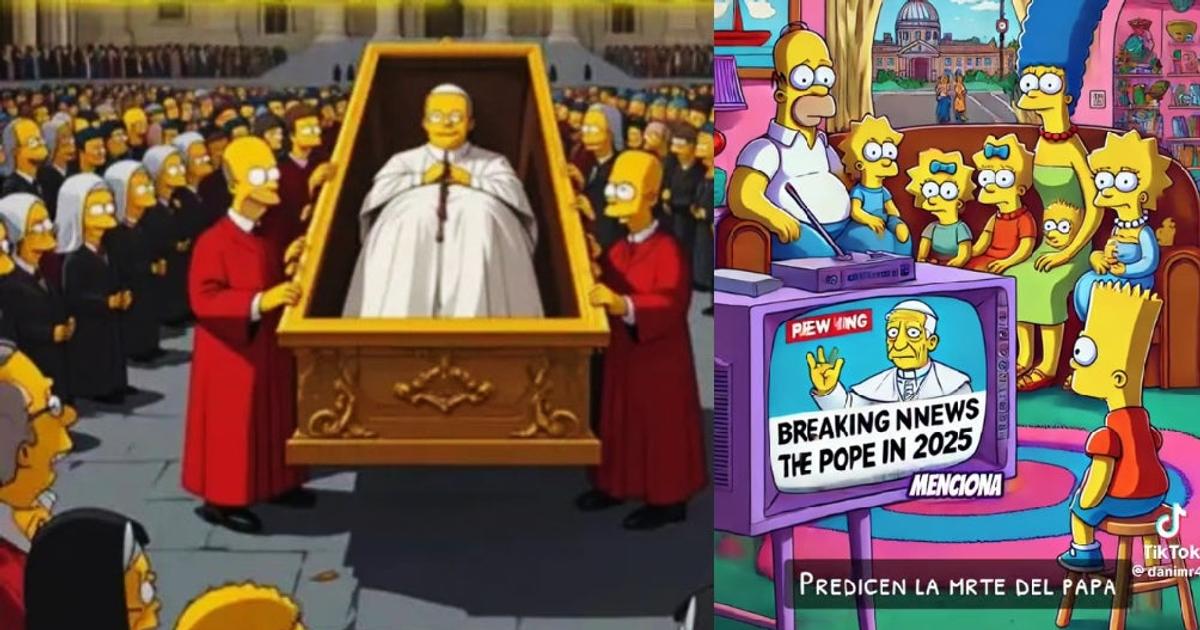 ¿Los Simpson predijeron la muerte del Papa Francisco? | RÉCORD