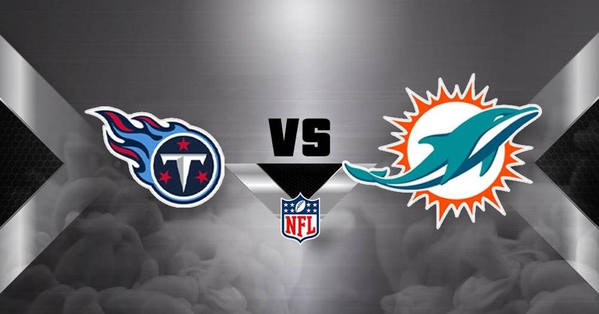 Miami Dolphins vs Tennessee Titans ¿Dónde y a qué hora ver el partido ...