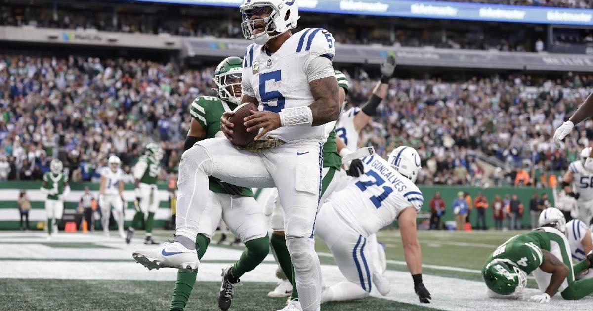 Richardson conduce a los Colts para imponerse 28-27 a los Jets de Aaron ...