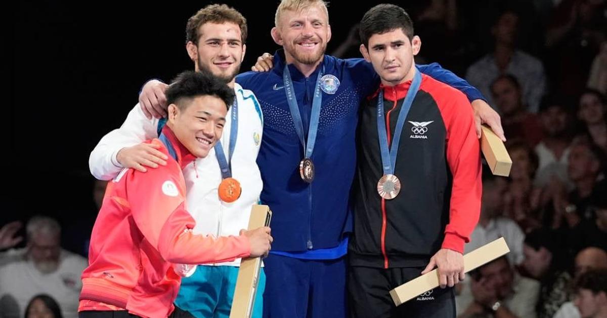 París 2024: Chermen Valiev le da a Albania la primera medalla olímpica ...