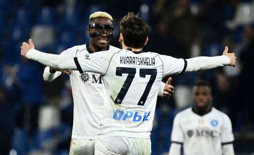 Con triplete de Osimhen, Napoli arrasa 6-1 a Sassuolo | RÉCORD