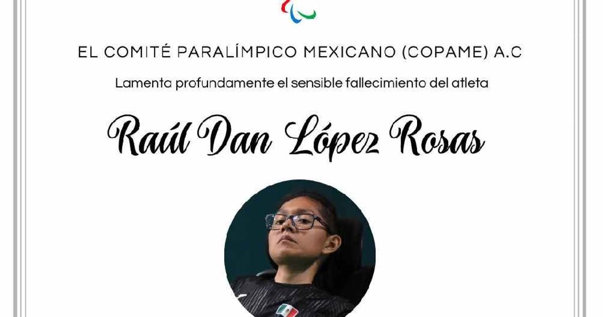 Fallece Raúl Dan López Rosas, atleta Parapanamericano mexicano | RÉCORD