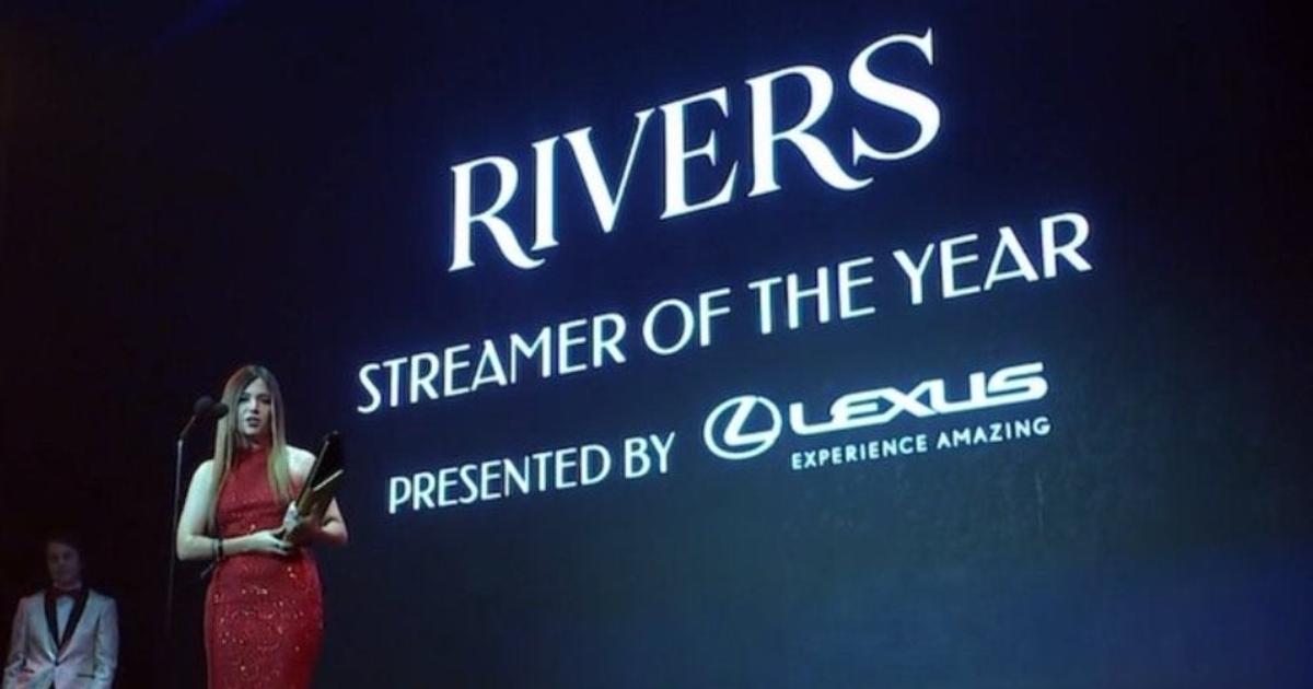 ¡Orgullo mexicano! Rivers gana el premio Streamer del Año en los ...