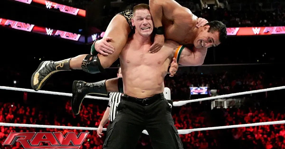 Alberto del Río presume su lucha ante John Cena con sus compañeros de ...