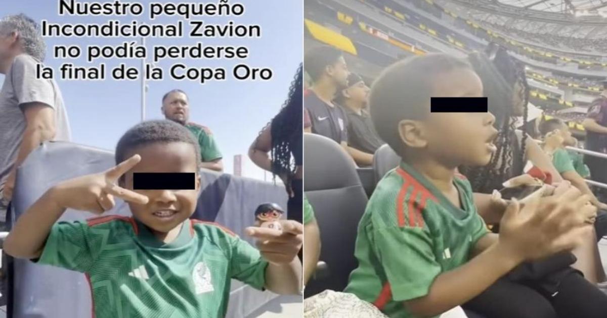 Niño etiope que quiere ser mexicano asistió a la Final de la Copa Oro ...