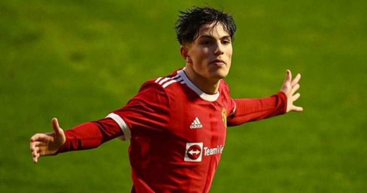 Alejandro Garnacho, joven promesa del United, sorprendió con tatuaje de ...