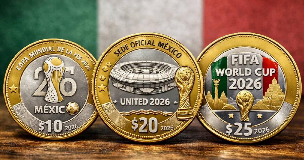 Así Serán Las Monedas Del Mundial 2026 En México Banxico Acuñará