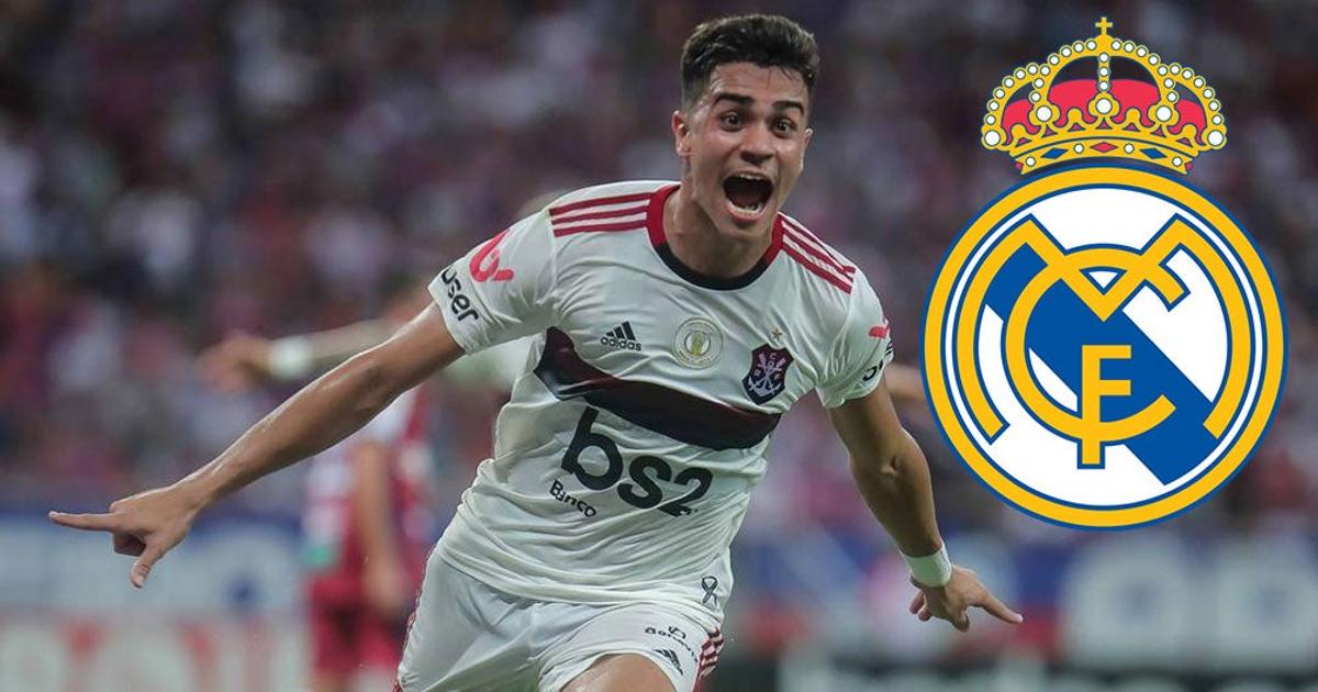 Real Madrid oficializó fichaje de Reinier Jesus, joya brasileña | RÉCORD