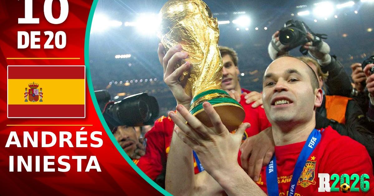 Leyendas mundialistas: Andrés Iniesta, el héroe de España | RÉCORD