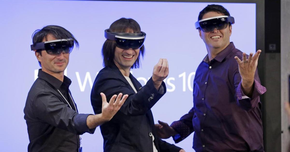 Microsoft presenta los HoloLens | RÉCORD