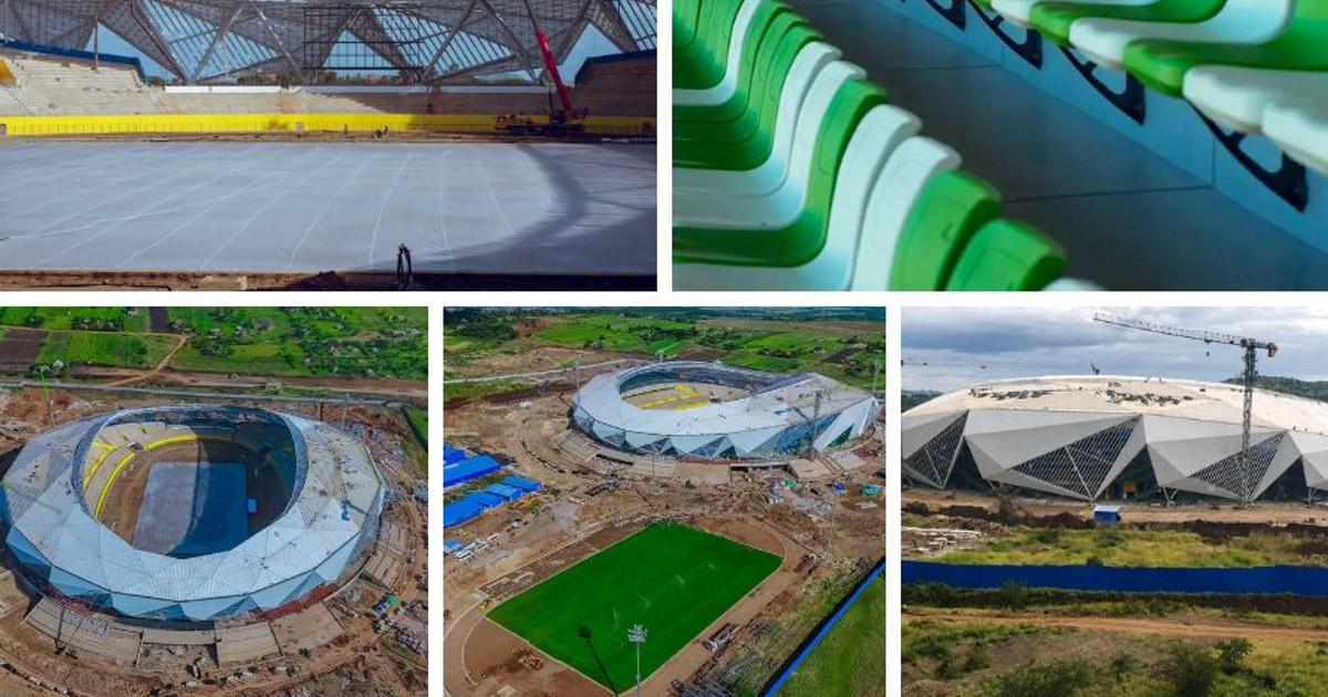 Samia Suluhu Hassan Stadium: Stunning Construction Progress on AFCON ...