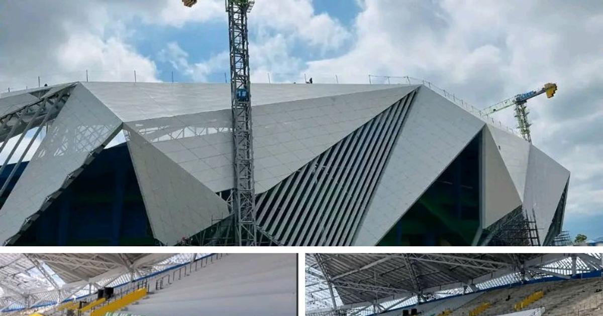 AFCON 2027:Samia Suluhu Stadium Surges Past 80% Completion as Seat ...