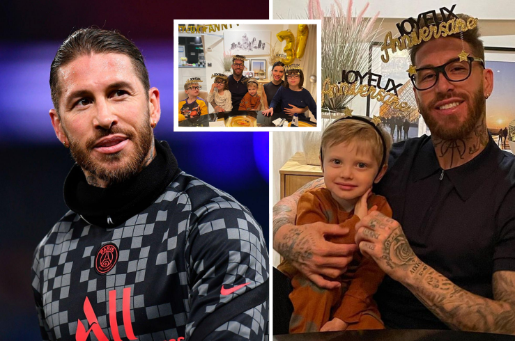 PSG defender Sergio Ramos celebrates 37th birthday with emotioanl ...