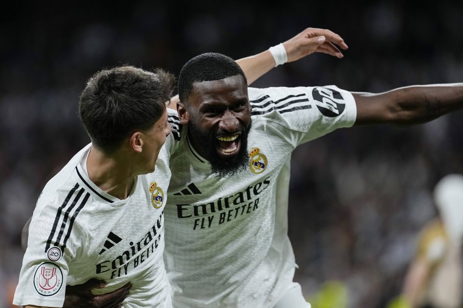 Rudiger sends Real Madrid to Copa del Rey final in 8-goal thriller ...