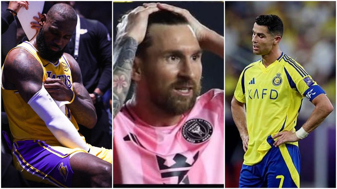 Sporting Apocalypse: Ronaldo, Messi, and LeBron James crash out in ...