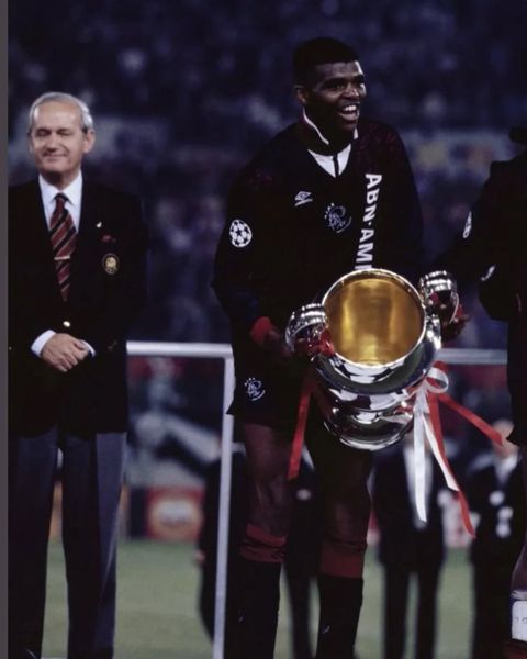 Kanu Nwankwo celebrates Champions League Glory Days with Ajax | Pulse ...