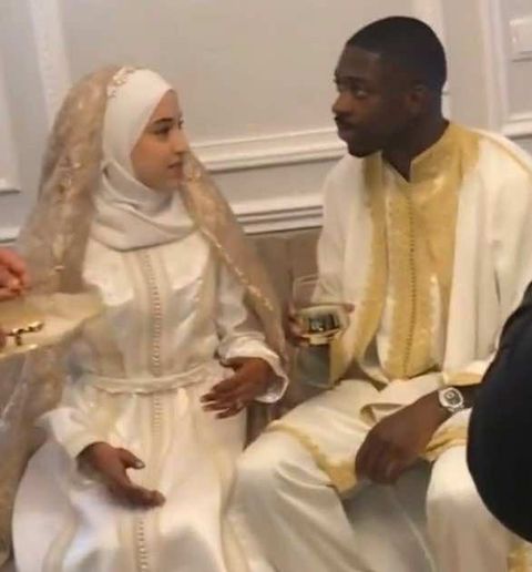 Ousmane Dembele: Ballon d’Or favourite joined by beautiful wife Rima ...