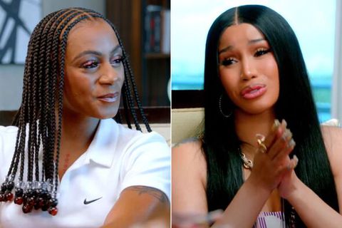 Sha'Carri Richardson goes off with her rap skills vibing to Cardi B's ...