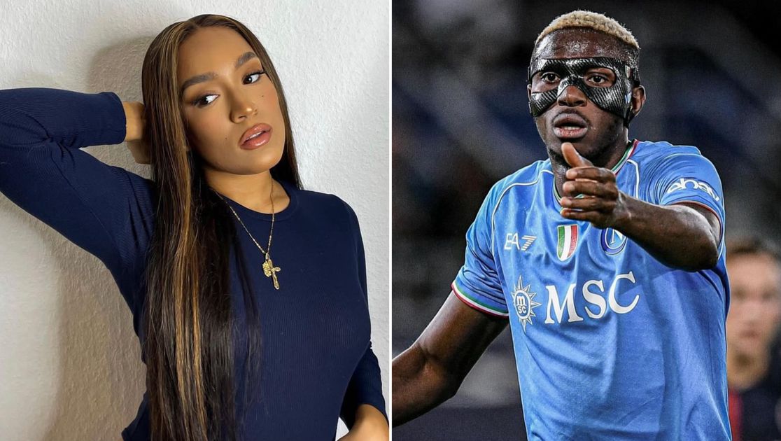 Victor Osimhen’s girlfriend reacts after failed transfer from Napoli to ...