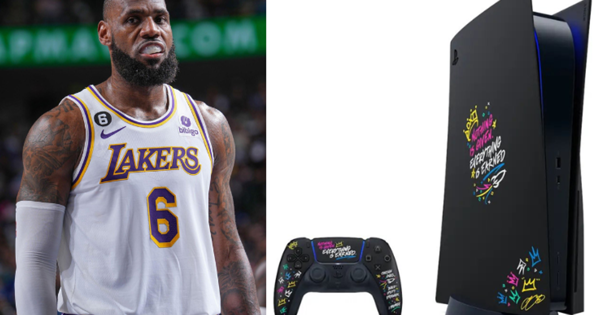 PlayStation reveals Limited Edition LeBron James controller | Pulse ...