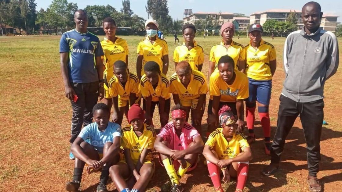 How Covid-19 inspired football club is shaping lives of young girls in ...