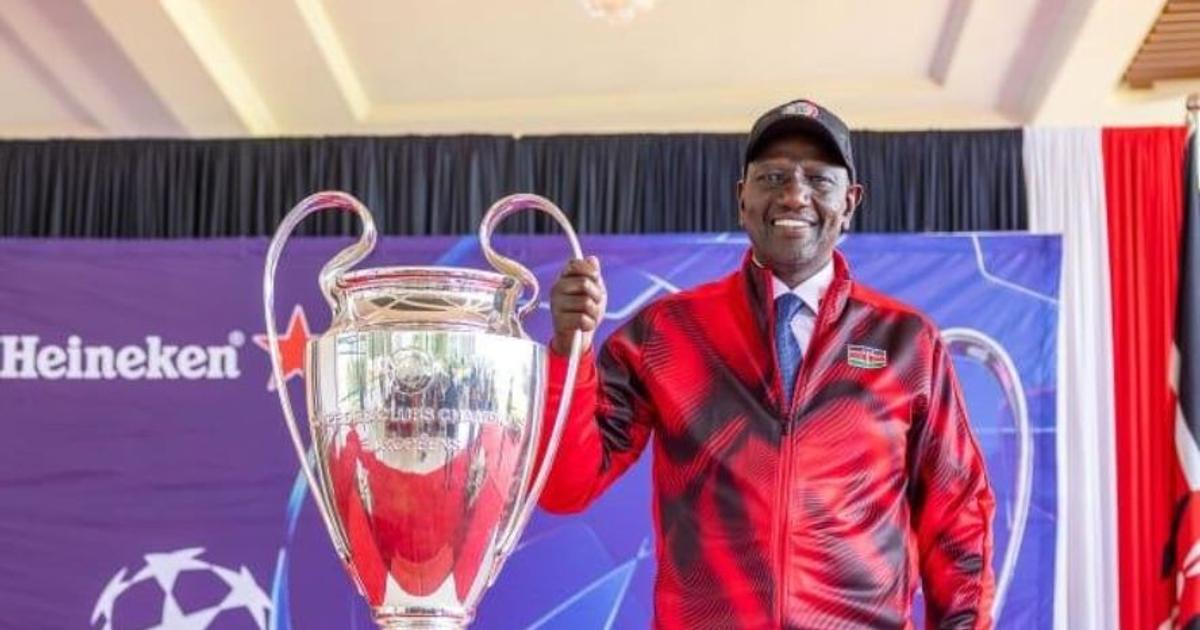 William Ruto's Blessing: Kenyan President Backs Arsenal to Win First ...