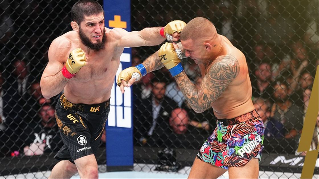 UFC 302: Islam Makhachev submits Dustin Poirier, Sean Strickland beats ...