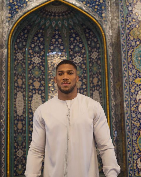 Anthony Joshua: Nigerian boxer teams up with Ashton Hall and Fat Joe ...