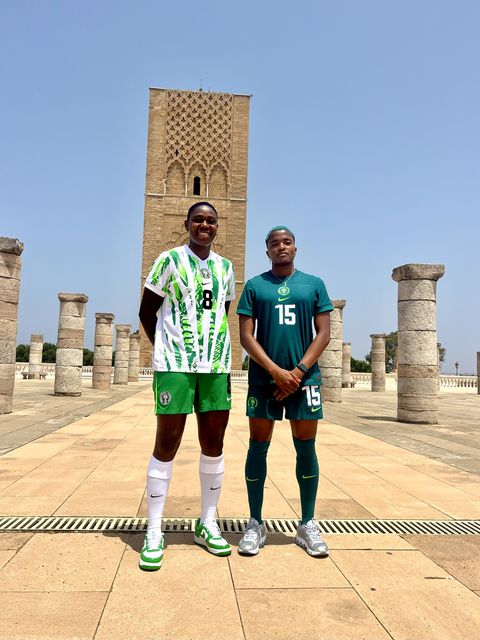 Super Falcons: Oshoala and Ajibade unveil new WAFCON Trophy | Pulse ...