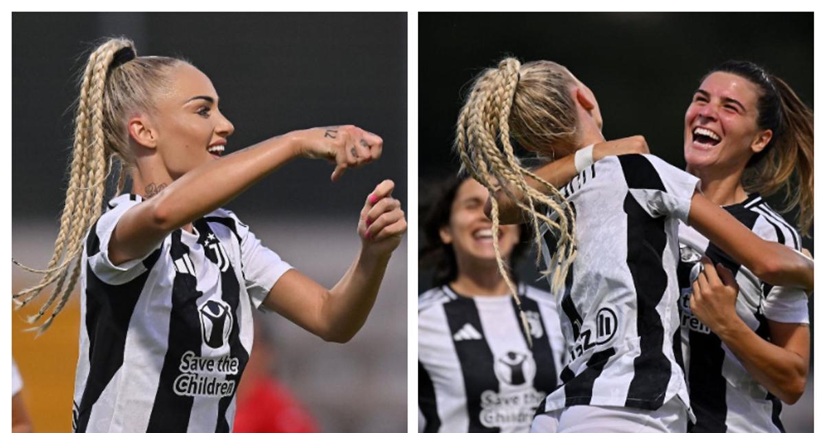 Alisha Lehmann, ‘World's most beautiful footballer’ scores on Juventus ...