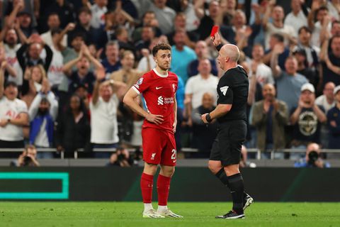 Diogo Jota's red card against Tottenham was a mistake — Premier League ...
