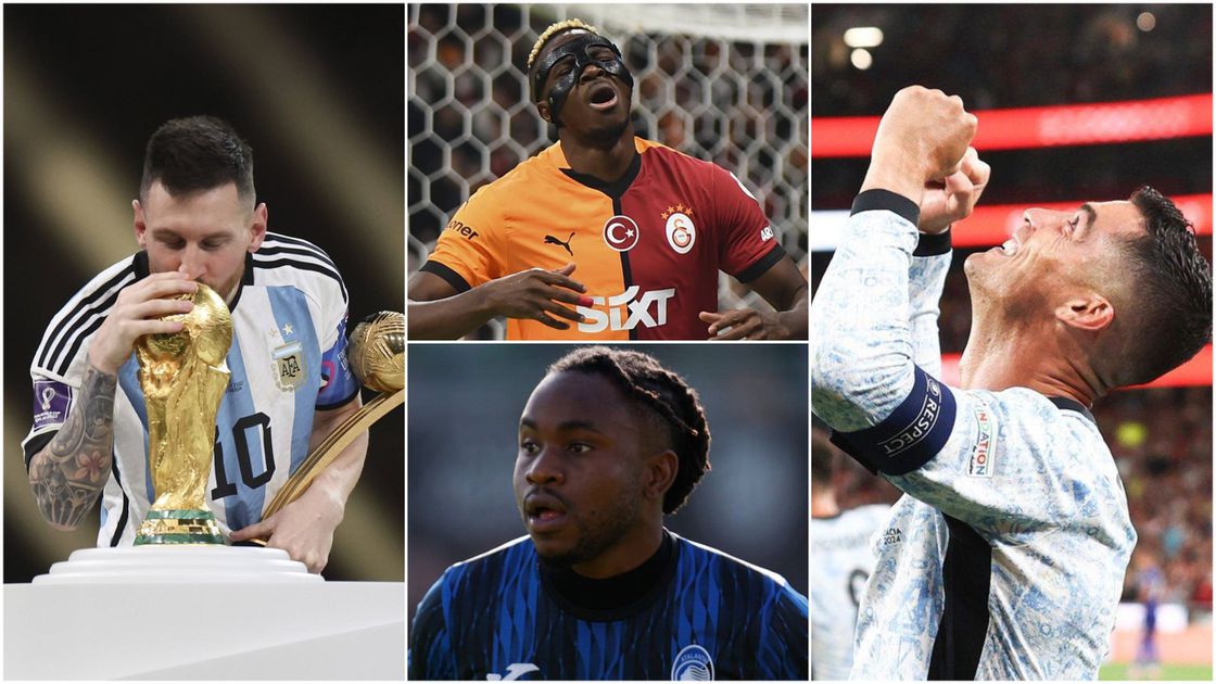Messi, Ronaldo in, Lookman and Osimhen out: FIFPRO confirms 26 for 2024 Men's World 11 | Pulse ...