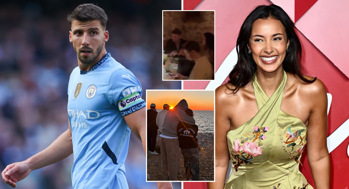Ruben Dias and Maya Jama: Man City star seemingly confirms romance with ...