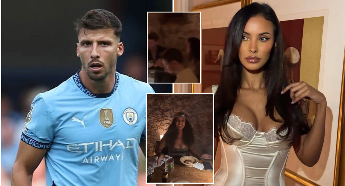 Ruben Dias And Love Island Host Maya Jama Spark ‘sensational Dating